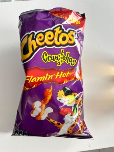 Recenzja Cheetos crunchos Flamin' Hot Fajne, naprawdę ostre, ale też ...