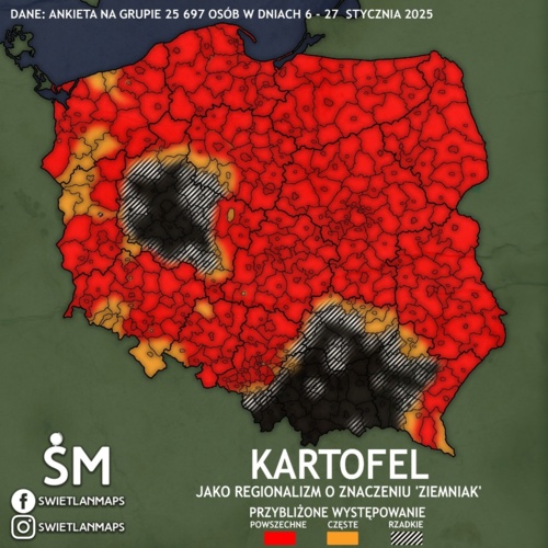 Niech już pan przestanie bo się zadławię kartoflem mapy #ankieta # ...