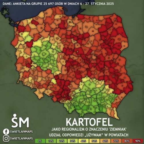 Niech już pan przestanie bo się zadławię kartoflem mapy #ankieta # ...