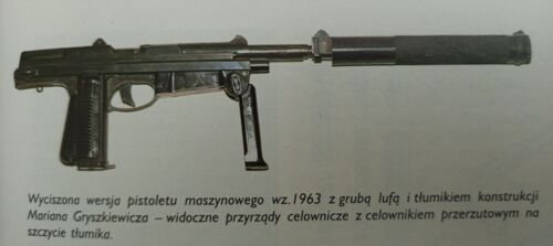 Wytłumiona wersja PM-63, używany przez wojska specjalne - Polinik ...